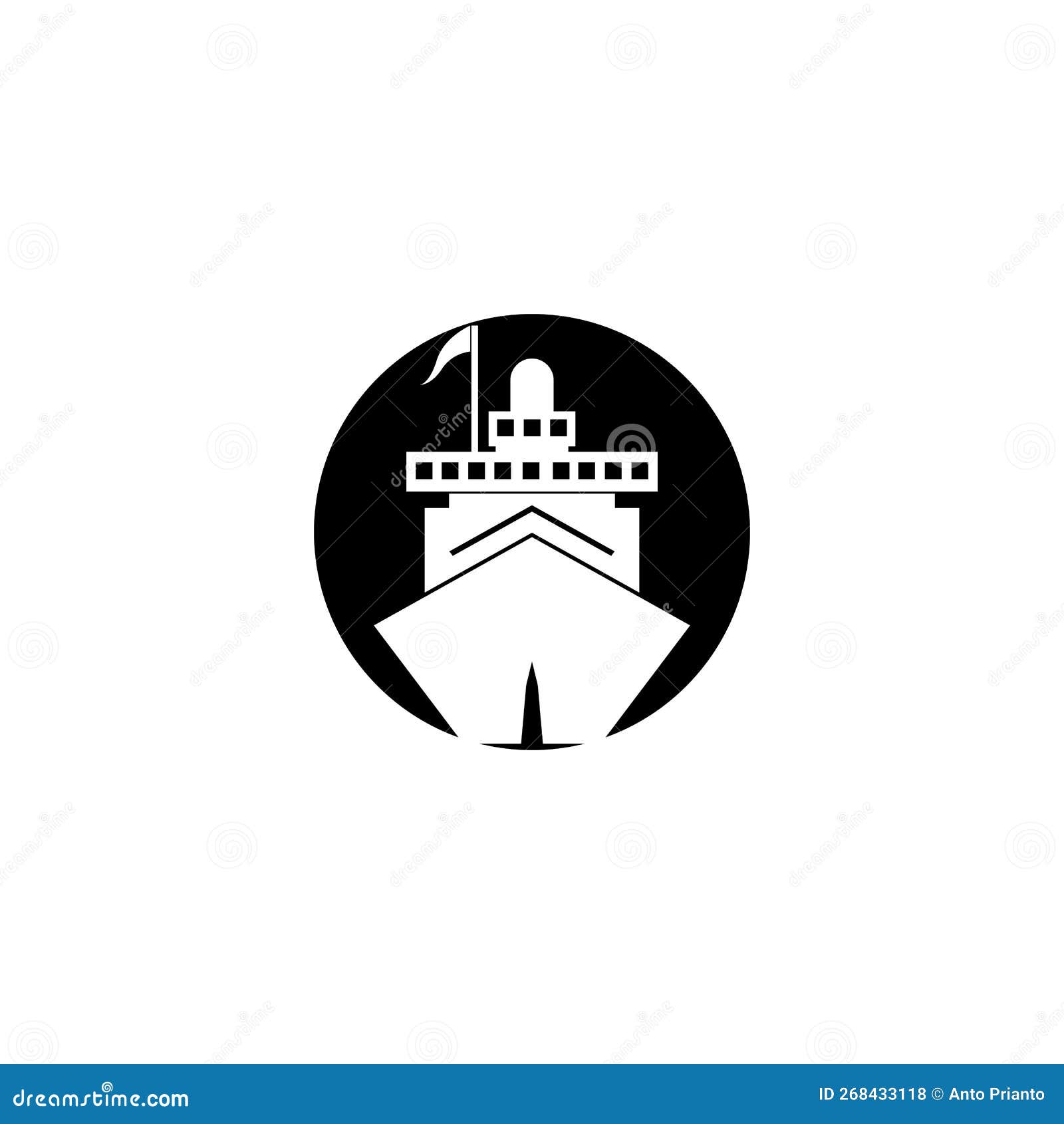 Ship, Ship, Cargo, Logistics, Transport and Delivery Icon Stock Vector ...