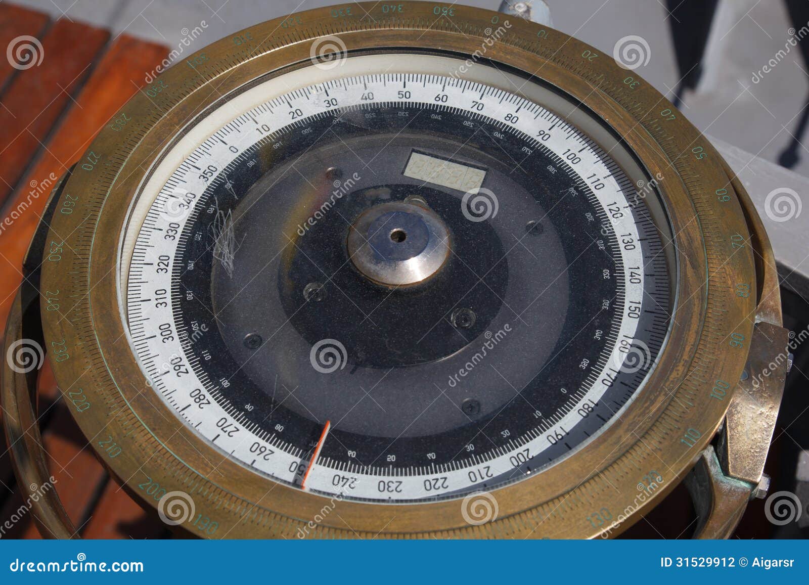 Ship compass stock photo. Image of object, vessel, tool - 31529912