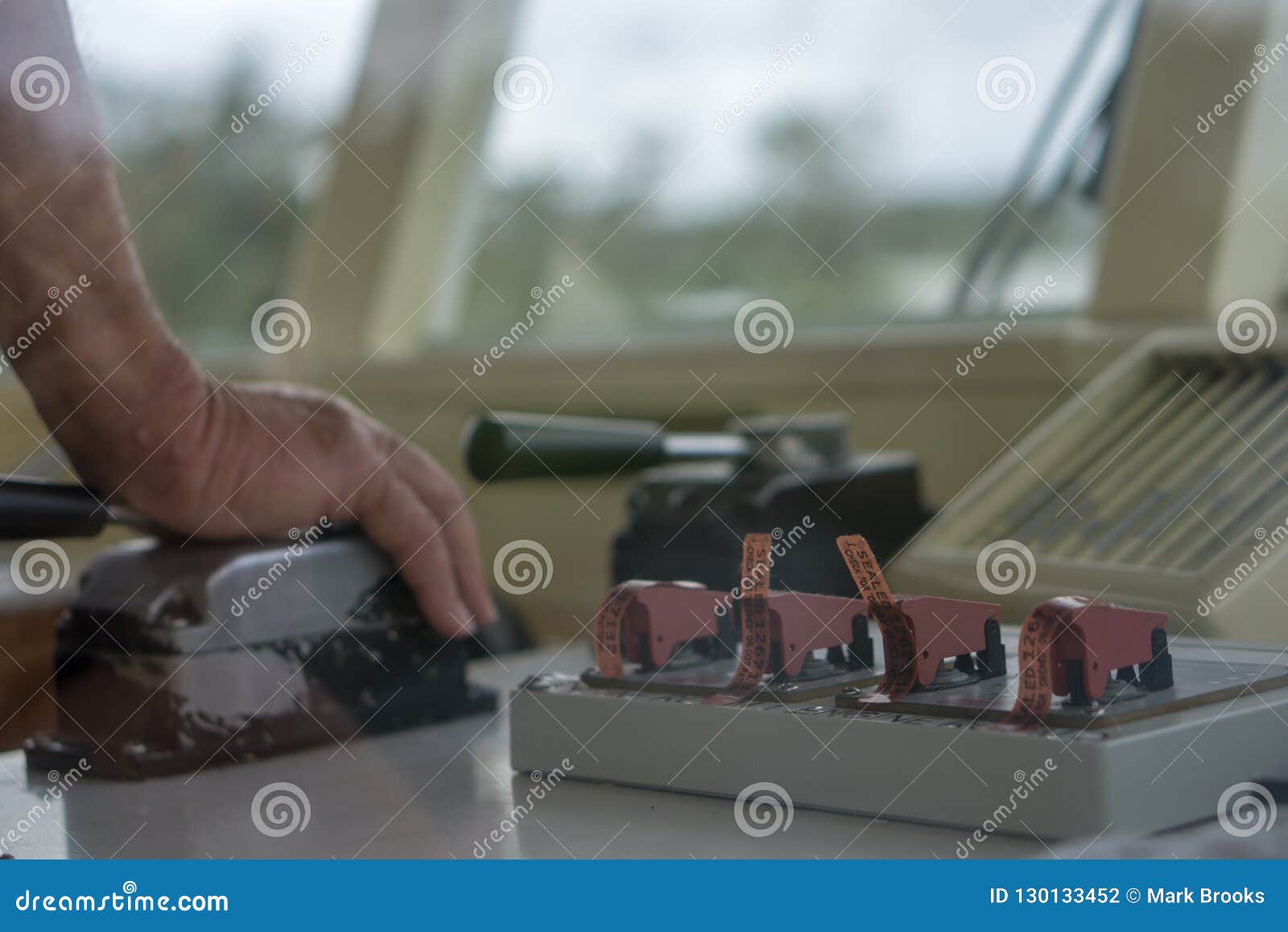 Ship Controls Close Up stock photo. Image of sailboat - 130133452
