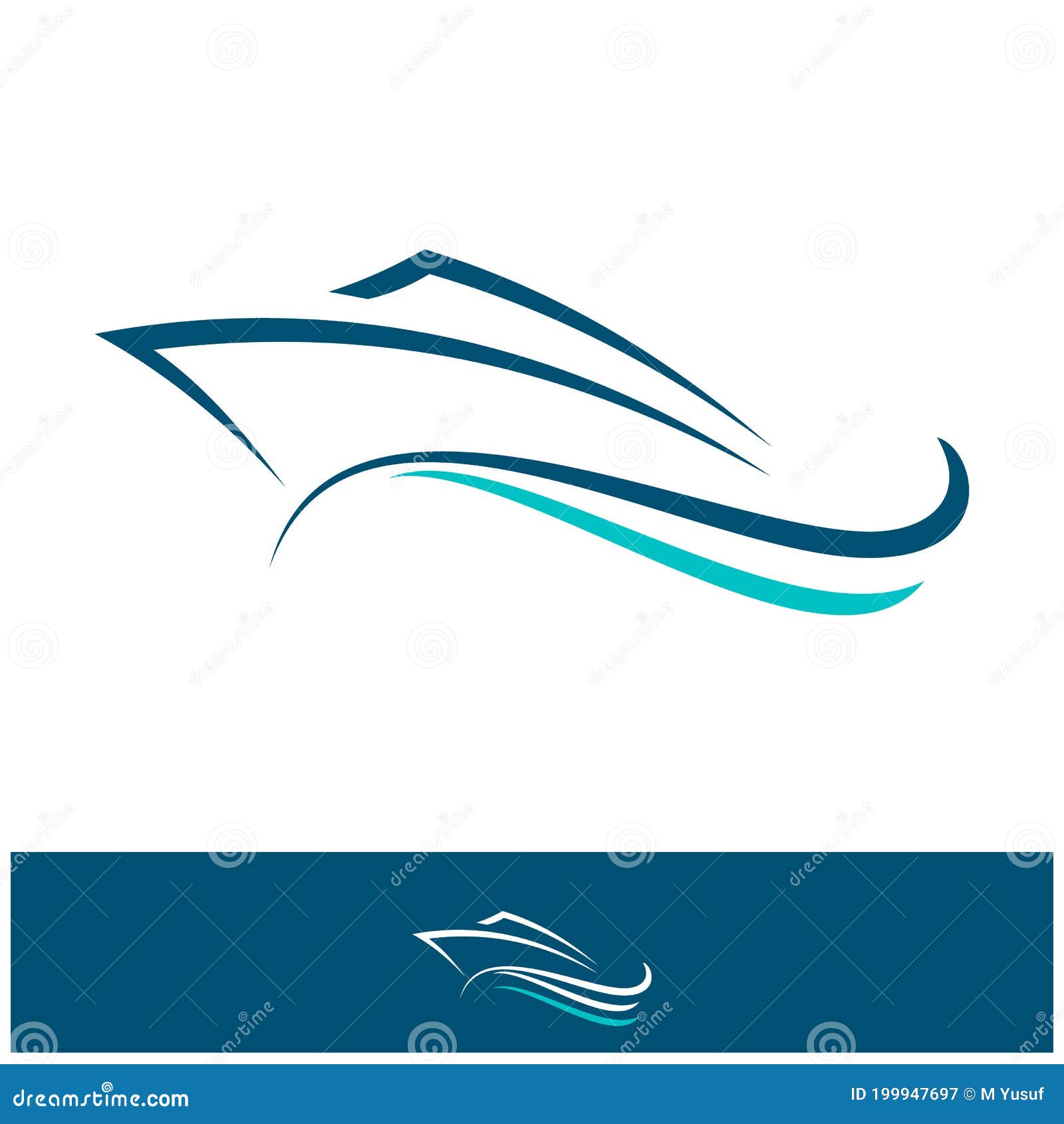 Ship, Cruise and Marine Logo Design Inspiration Vector Stock Vector ...