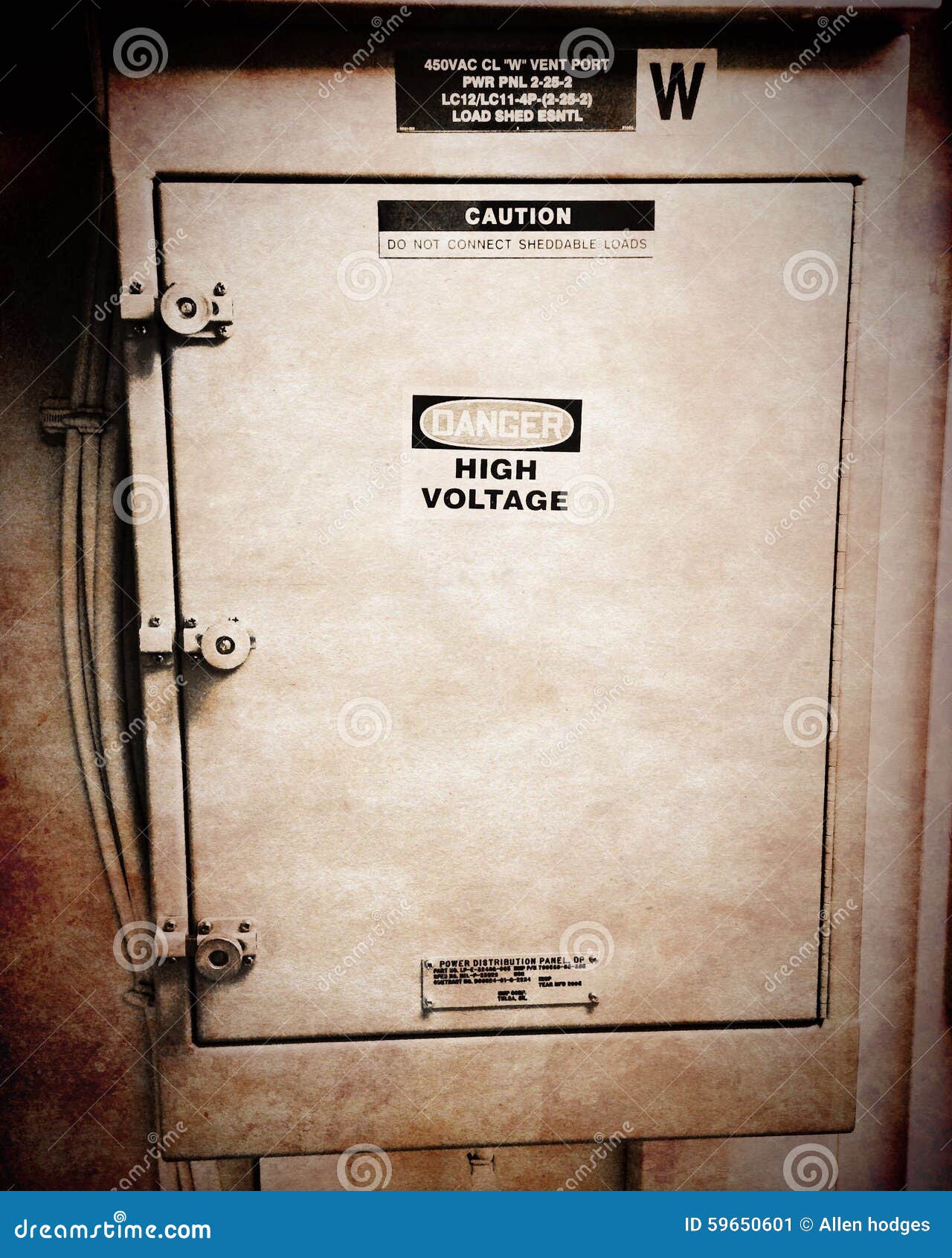 Electrical Panel Start Or Stop Electricity Editorial Image ...