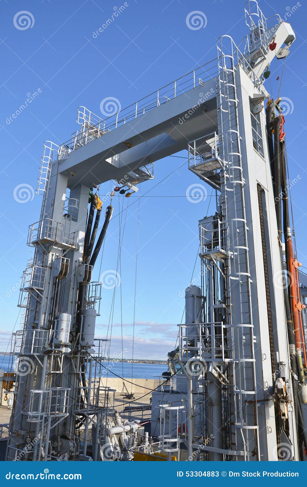 Ship equipment. stock image. Image of refill, advanced - 53304883