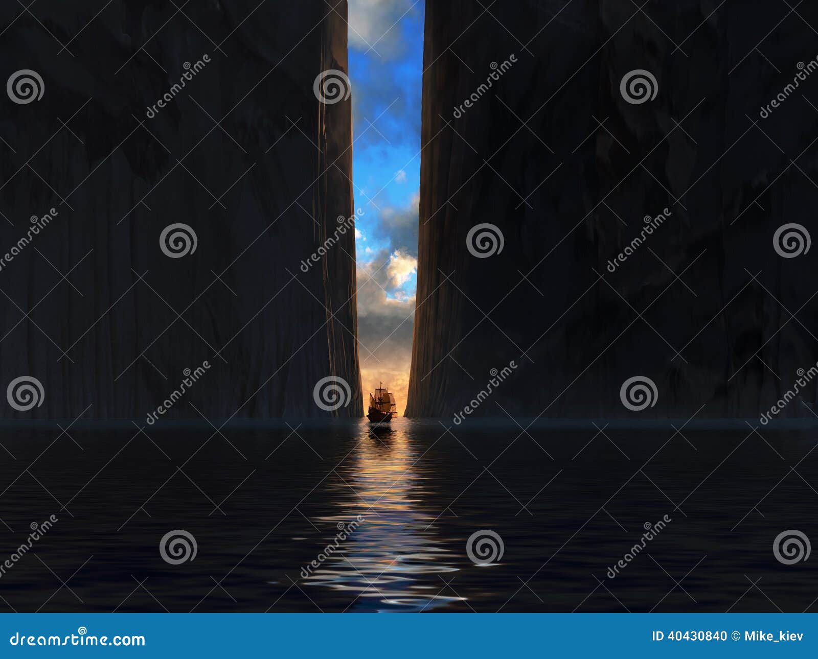 Passageway Ocean Stock Illustrations – 7 Passageway Ocean Stock ...