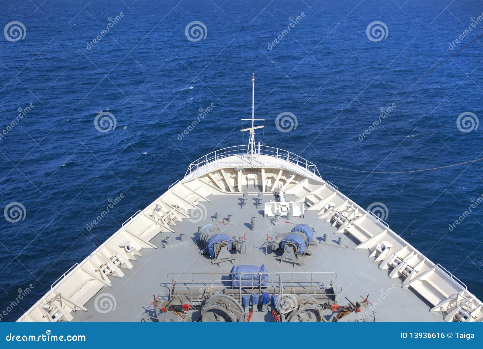 Ship / Forward Direction of Movement Stock Photo - Image of front, nose ...