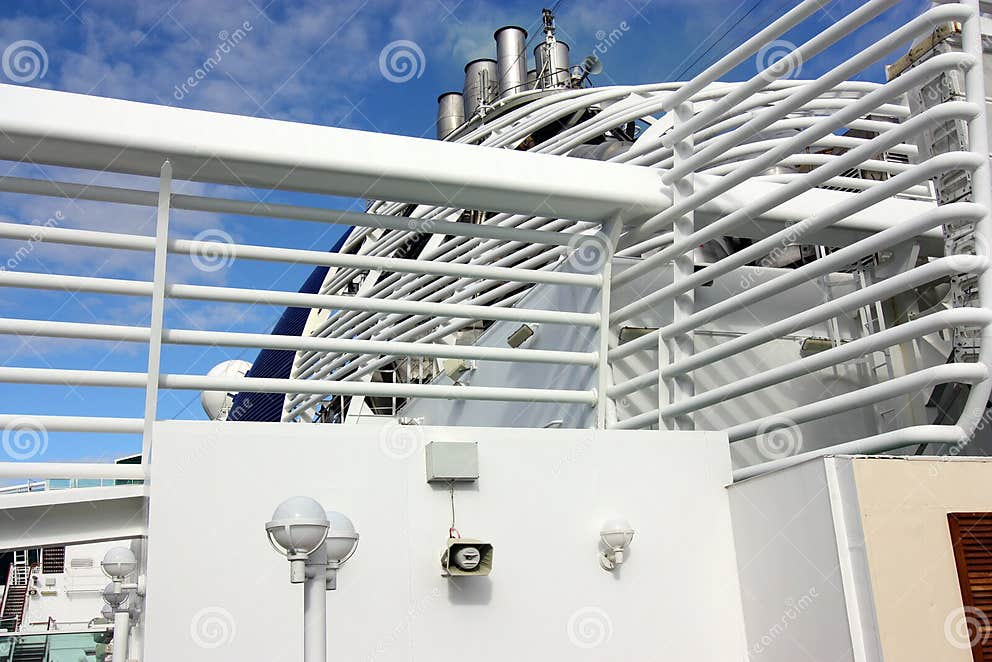 Ship funnels stock photo. Image of voyage, transportation - 73290884