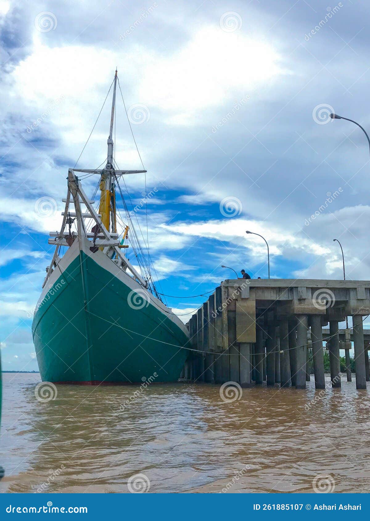 Ship harbor stock image. Image of anchored, ship, harbor - 261885107