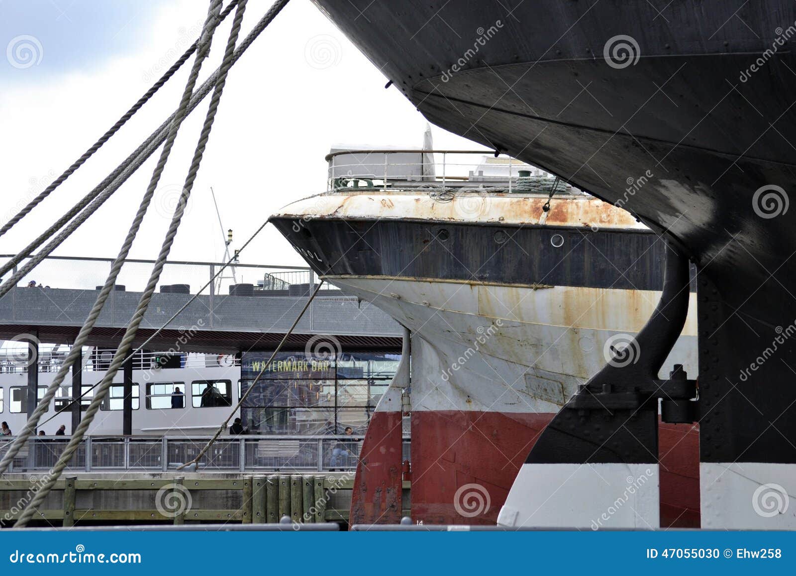 Ship Hulls stock photo. Image of ocean, southstreet, ships - 47055030
