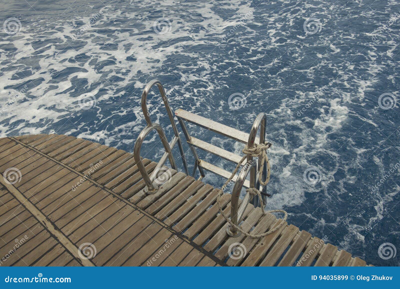Ship Ladder Against the Sea Stock Image - Image of ladder, island: 94035899