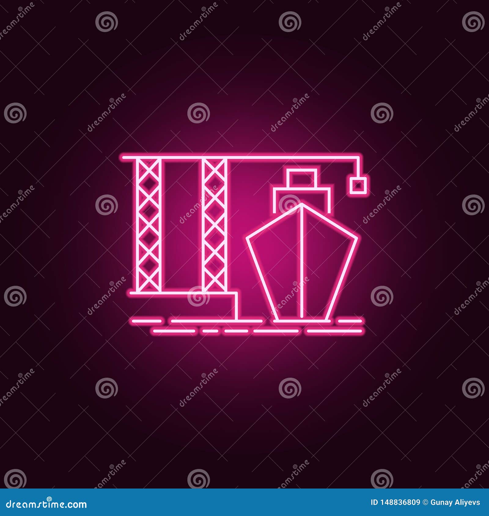 Loading Neon Signs Style Text Vector | CartoonDealer.com #181019836