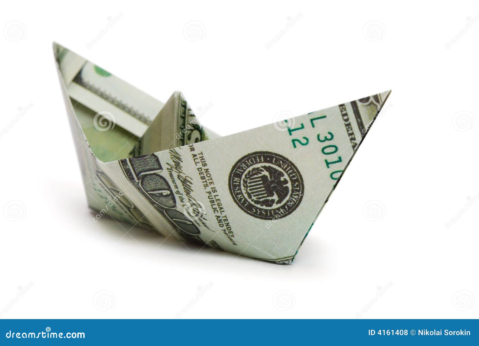 Ship made of money stock photo. Image of luck, money, debt - 4161408