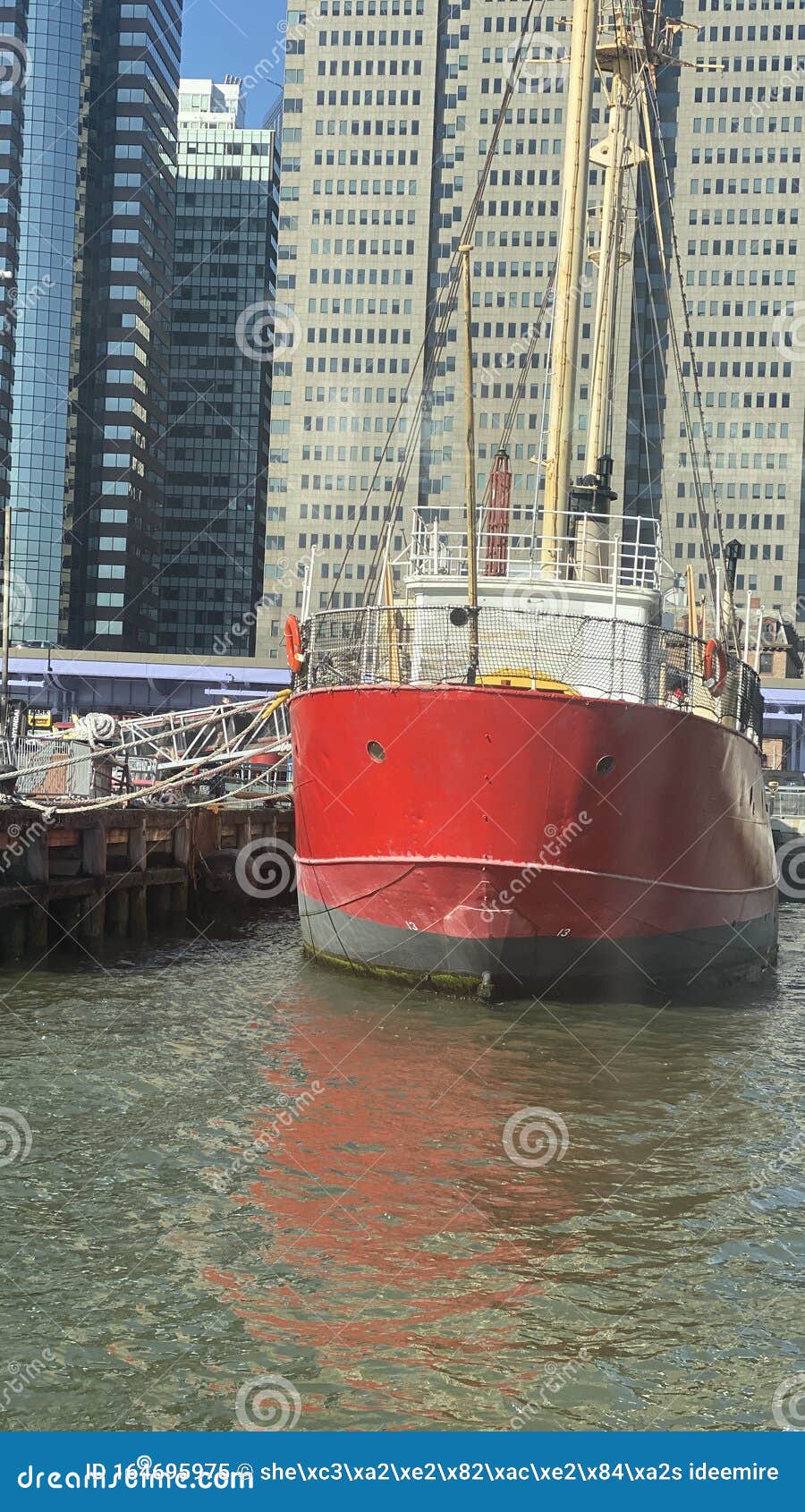 Manhattan! stock image. Image of manhattan, ship, colors - 164695975