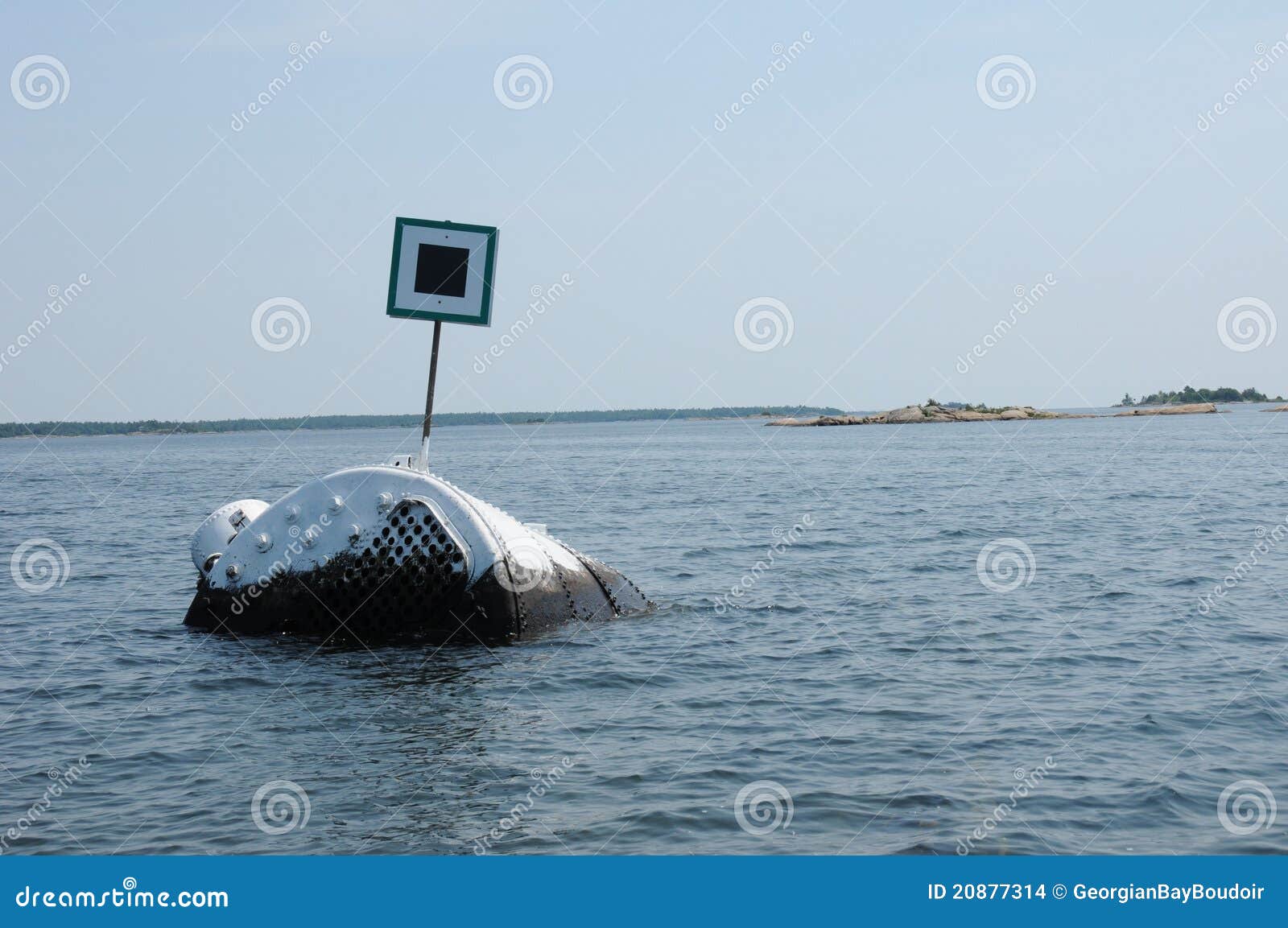Ship marker stock photo. Image of ocean, mark, cargo - 20877314