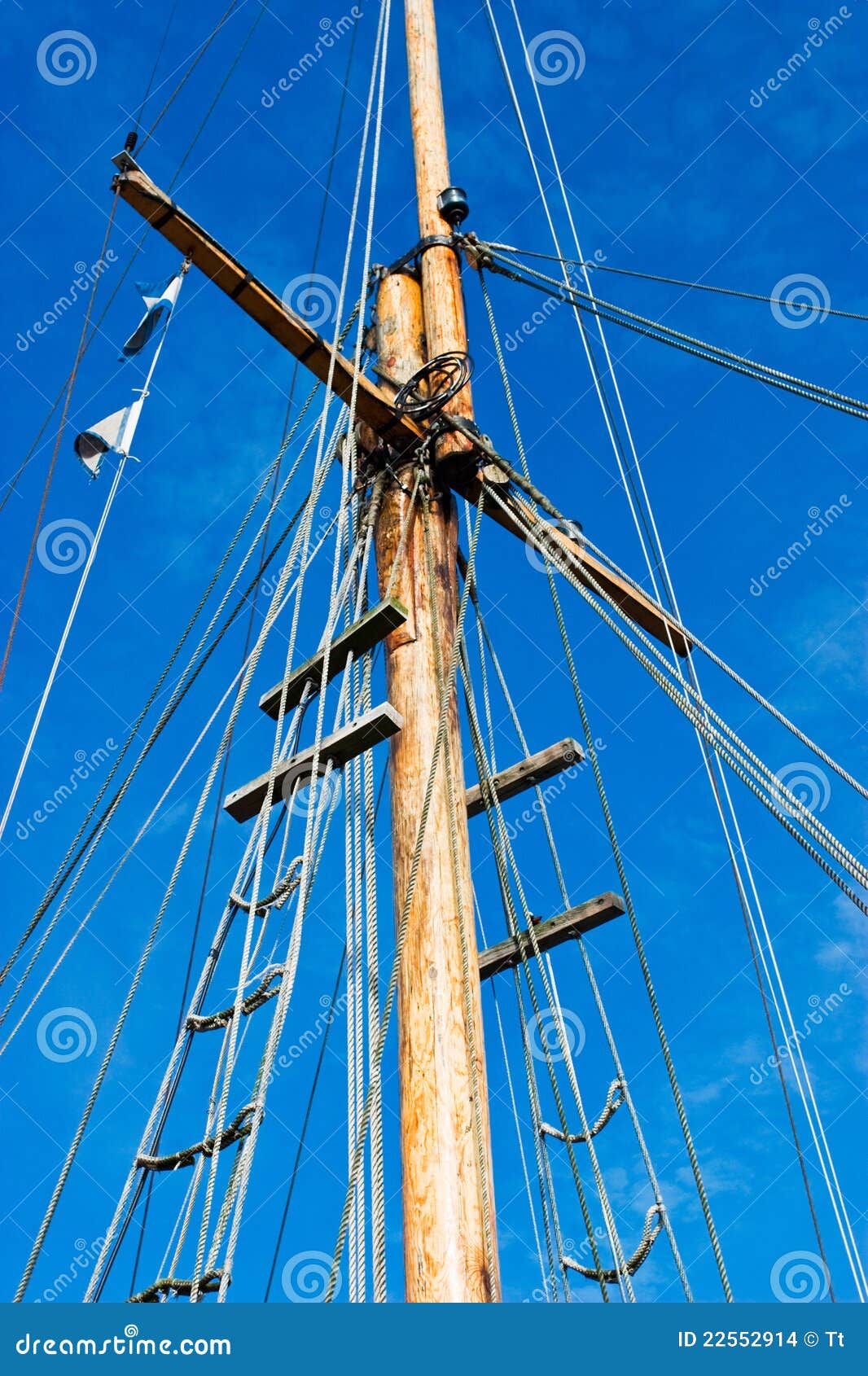 Ship mast stock photo. Image of marine, lines, scandinavia - 22552914