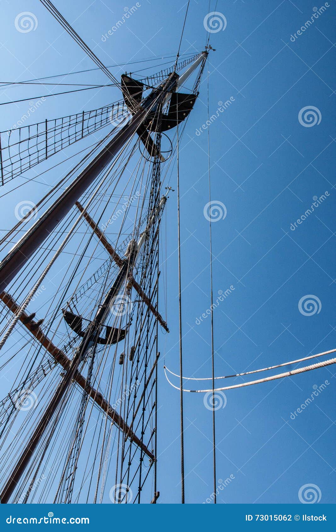 Mast Of A Pirate Ship Stock Photo | CartoonDealer.com #100966566