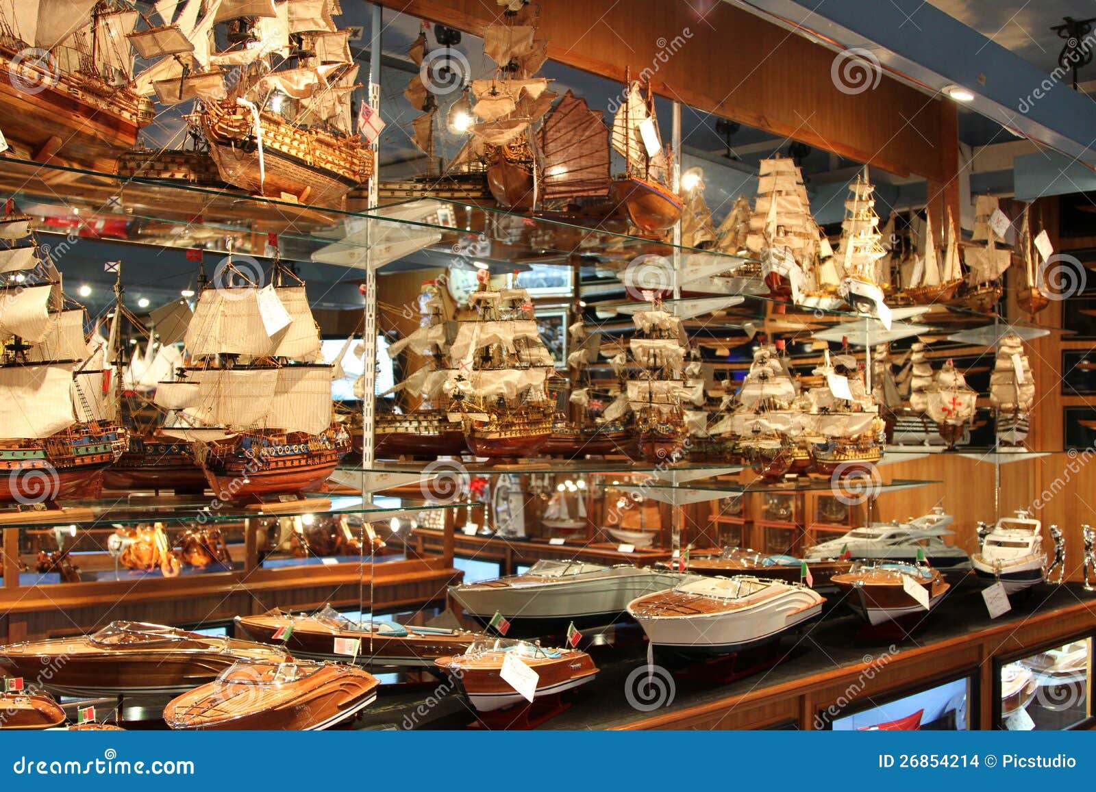 Ship models editorial stock image. Image of decoration - 26854214