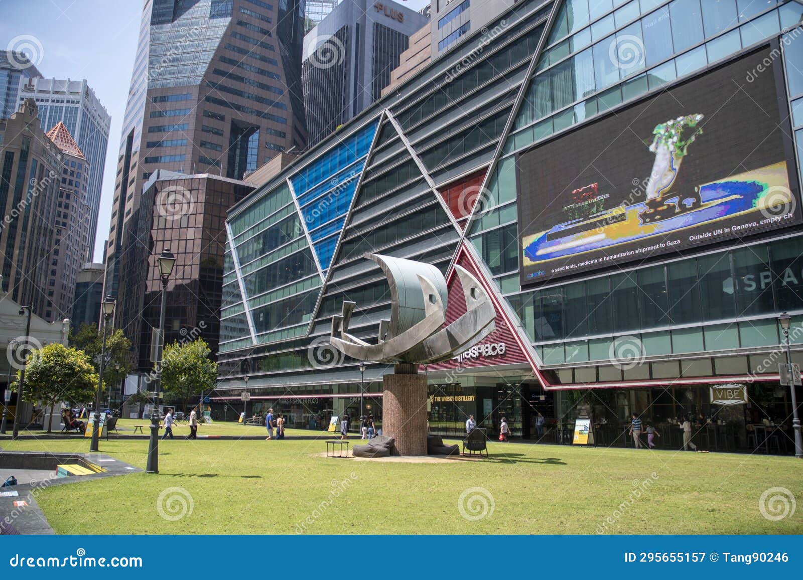 Raffles Place, Singapore Editorial Photo | CartoonDealer.com #96600943