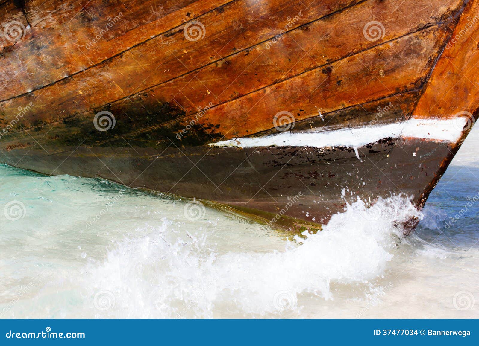 Ship moving in the sea stock photo. Image of lagoon, flowers - 37477034