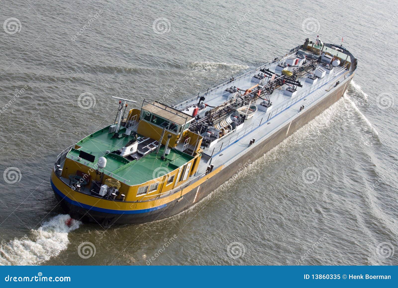 Ship moving to harbor stock image. Image of butane, crane - 13860335