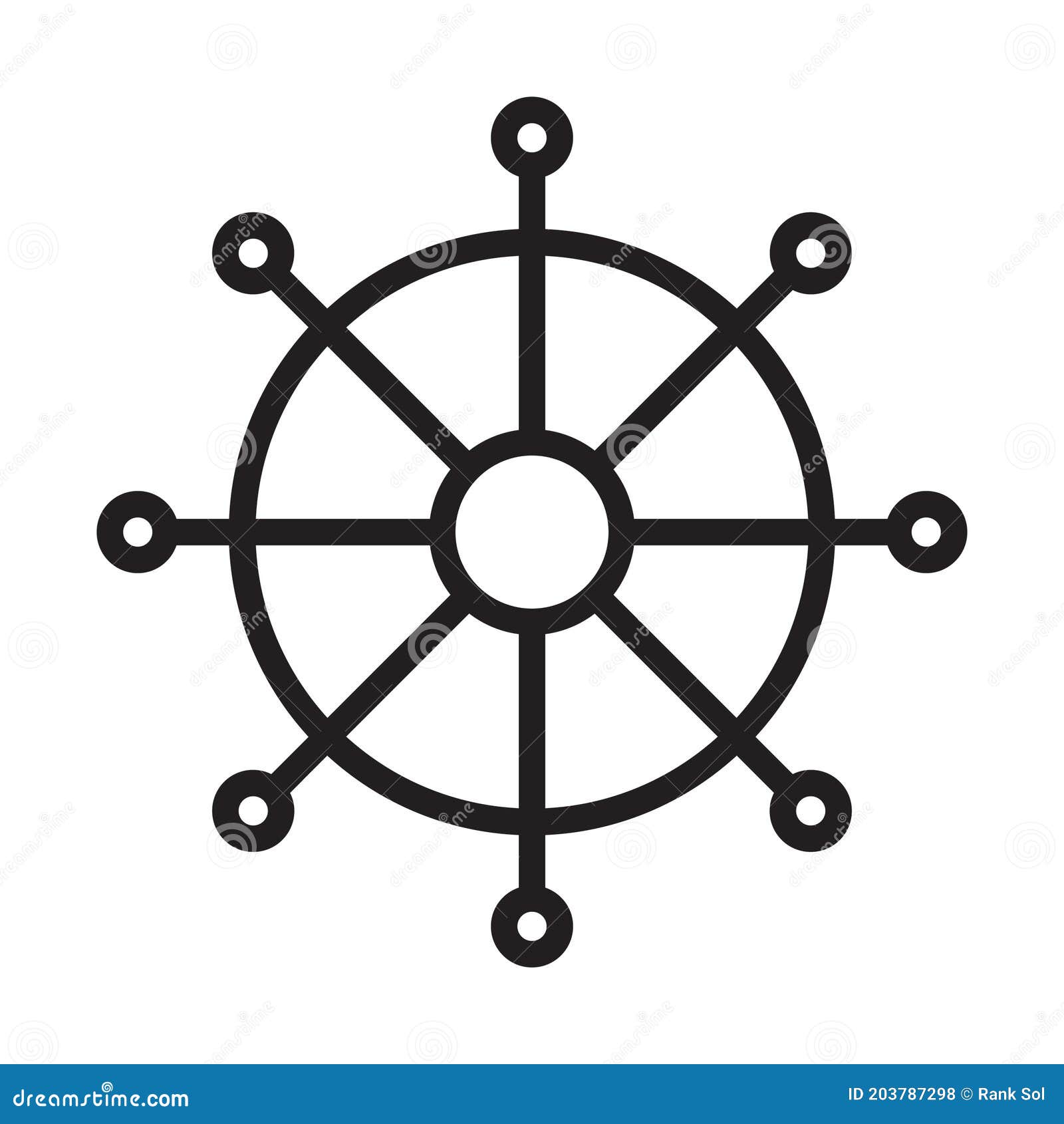 Ship Navigation,navigation, Ship, Wheel Fully Editable Vector Icon ...