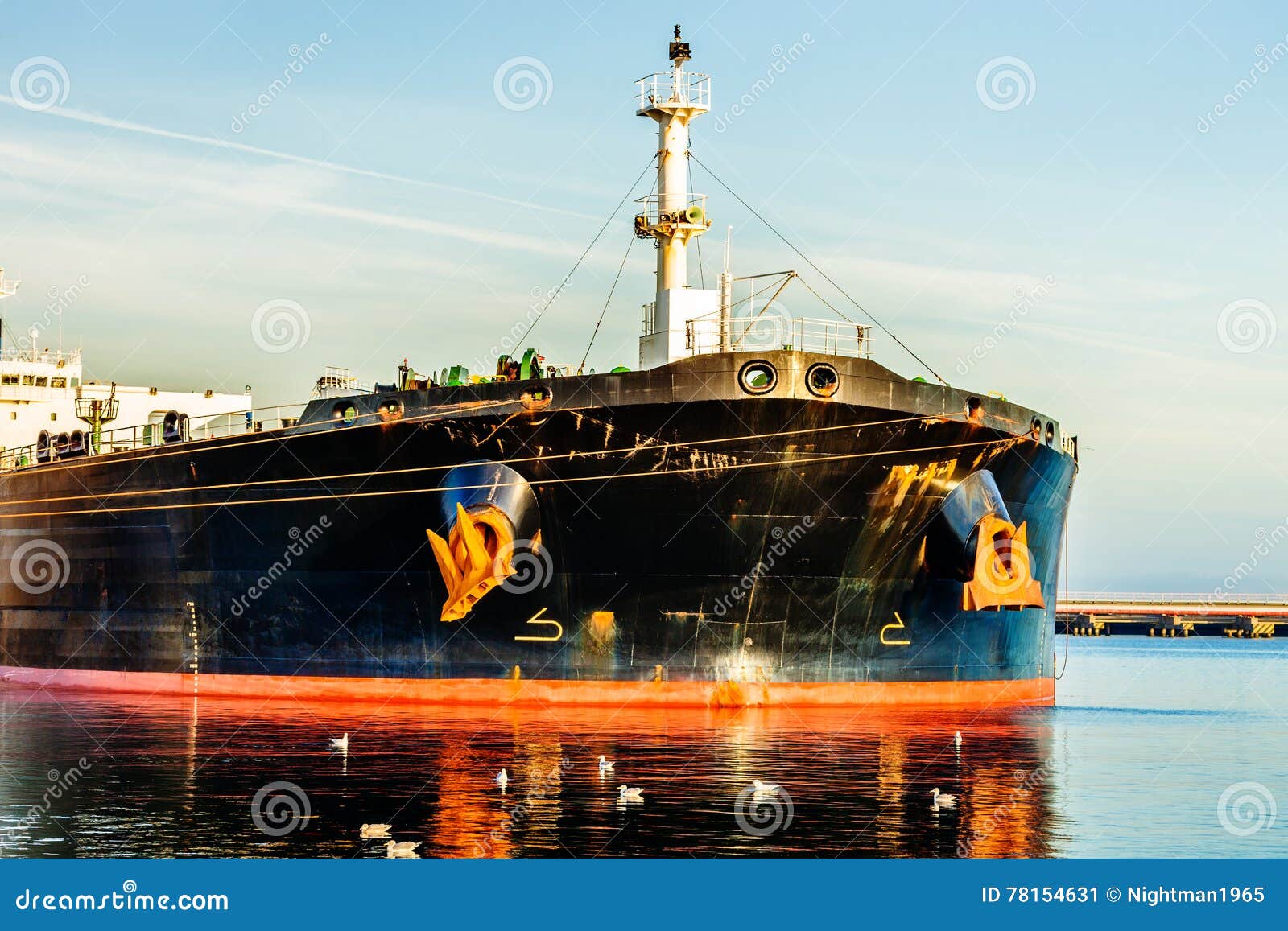 Bow Of A Vessel From Sideway Stock Photo | CartoonDealer.com #78538194