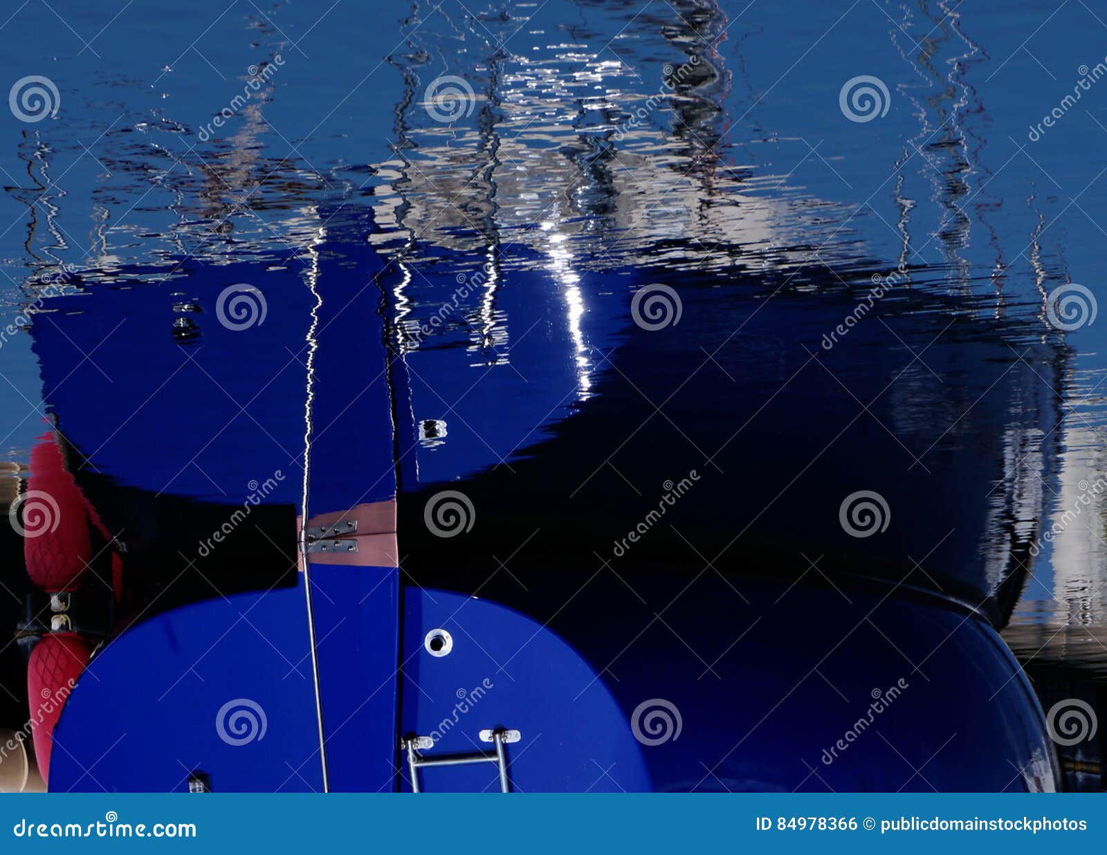 Ship Reflecting In Water Picture. Image: 84978366