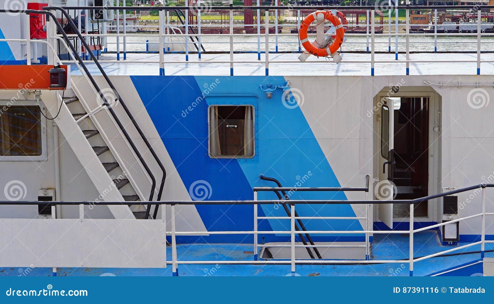 Ship stock photo. Image of stairs, ship, boat, window - 87391116