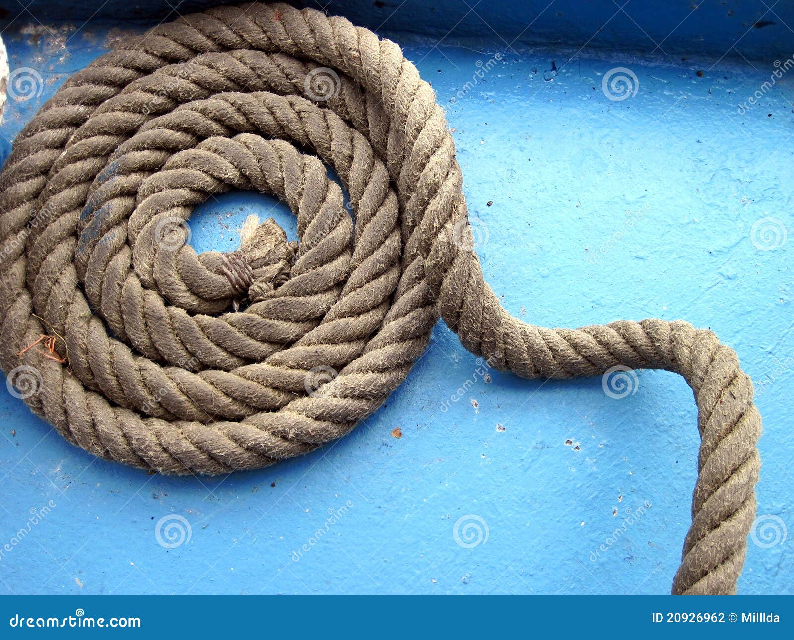 Ship rope stock photo. Image of tall, detail, closeup - 20926962