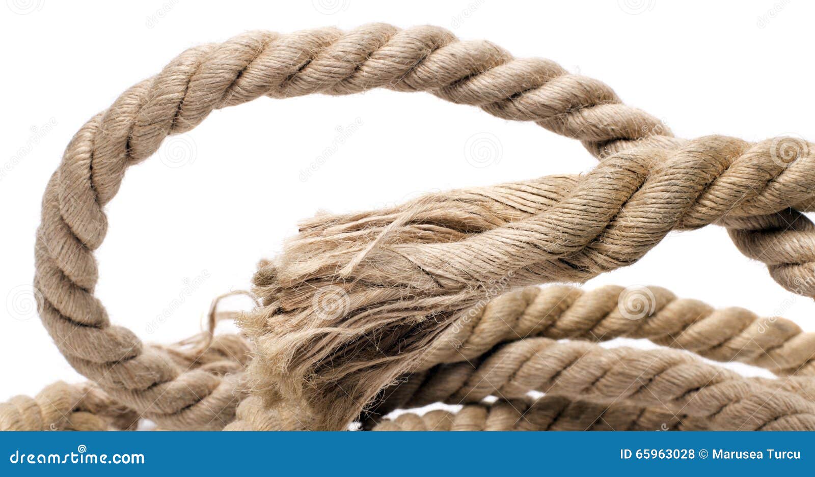 Ship rope and knot stock photo. Image of boat, cable - 65963028