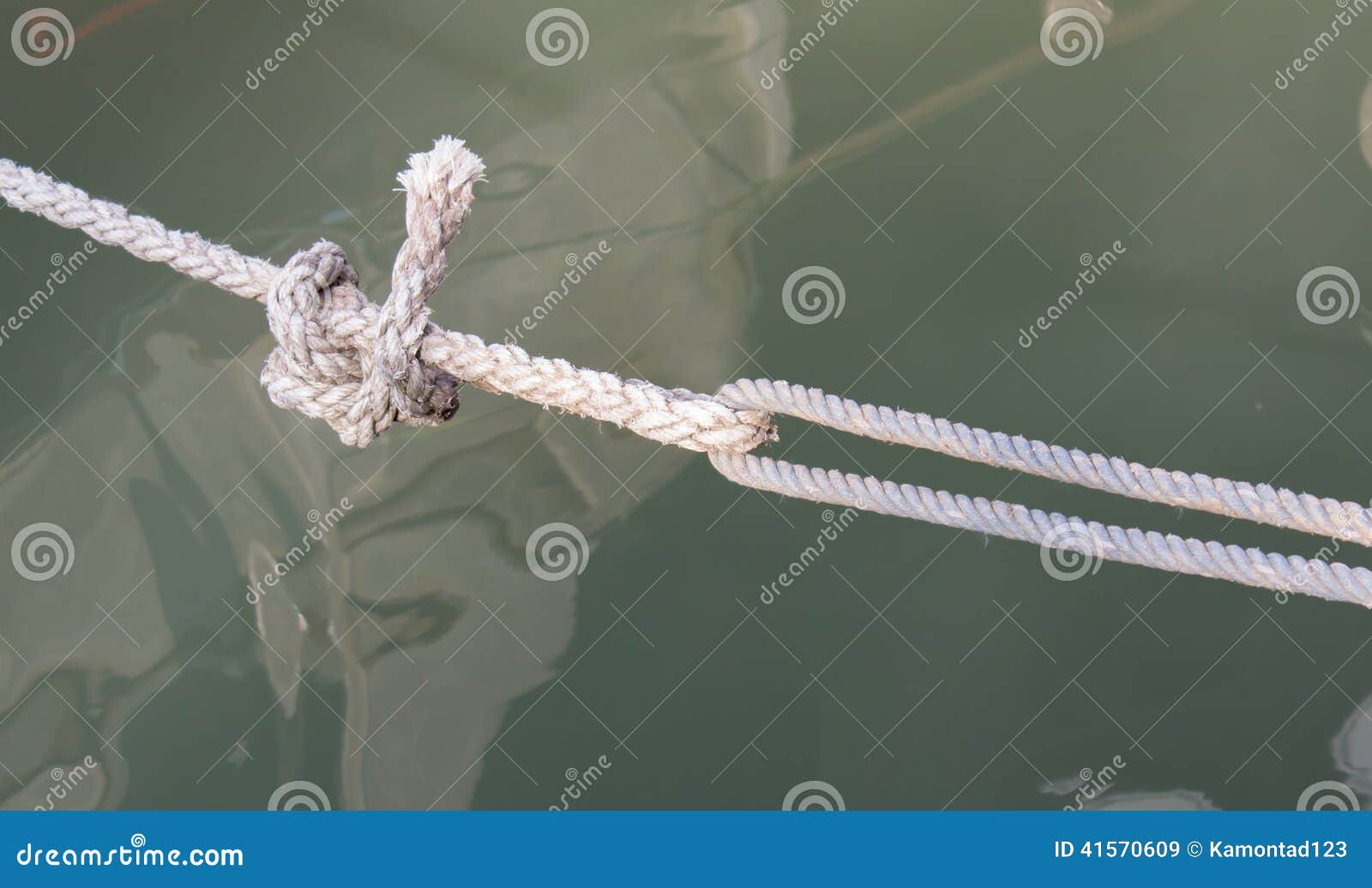 Ship rope knot stock image. Image of close, panel, space - 41570609