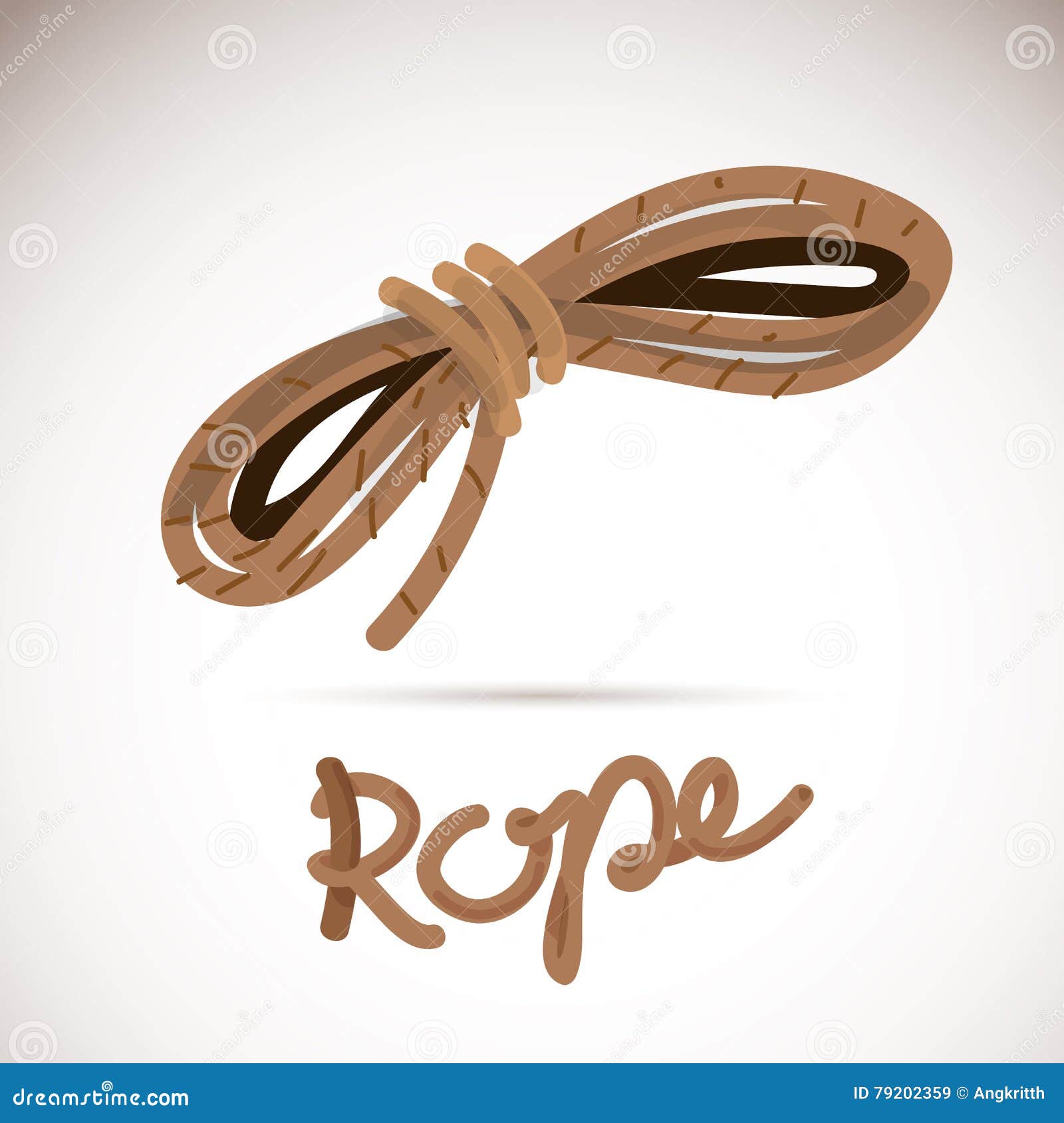 Ship Rope with Typographic - Vector Stock Vector - Illustration of rope ...
