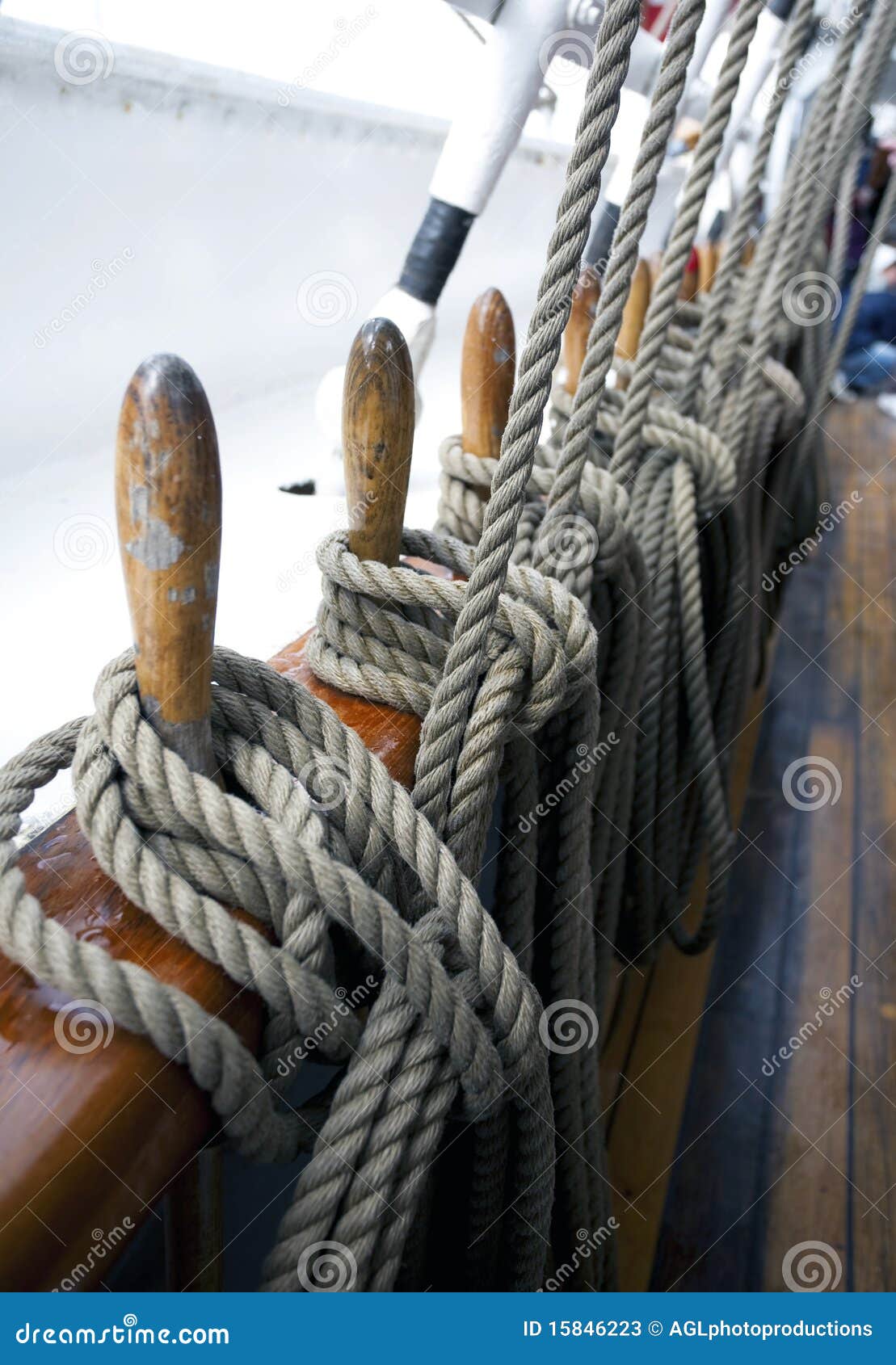 Ship Ropes stock image. Image of line, retail, historic - 15846223