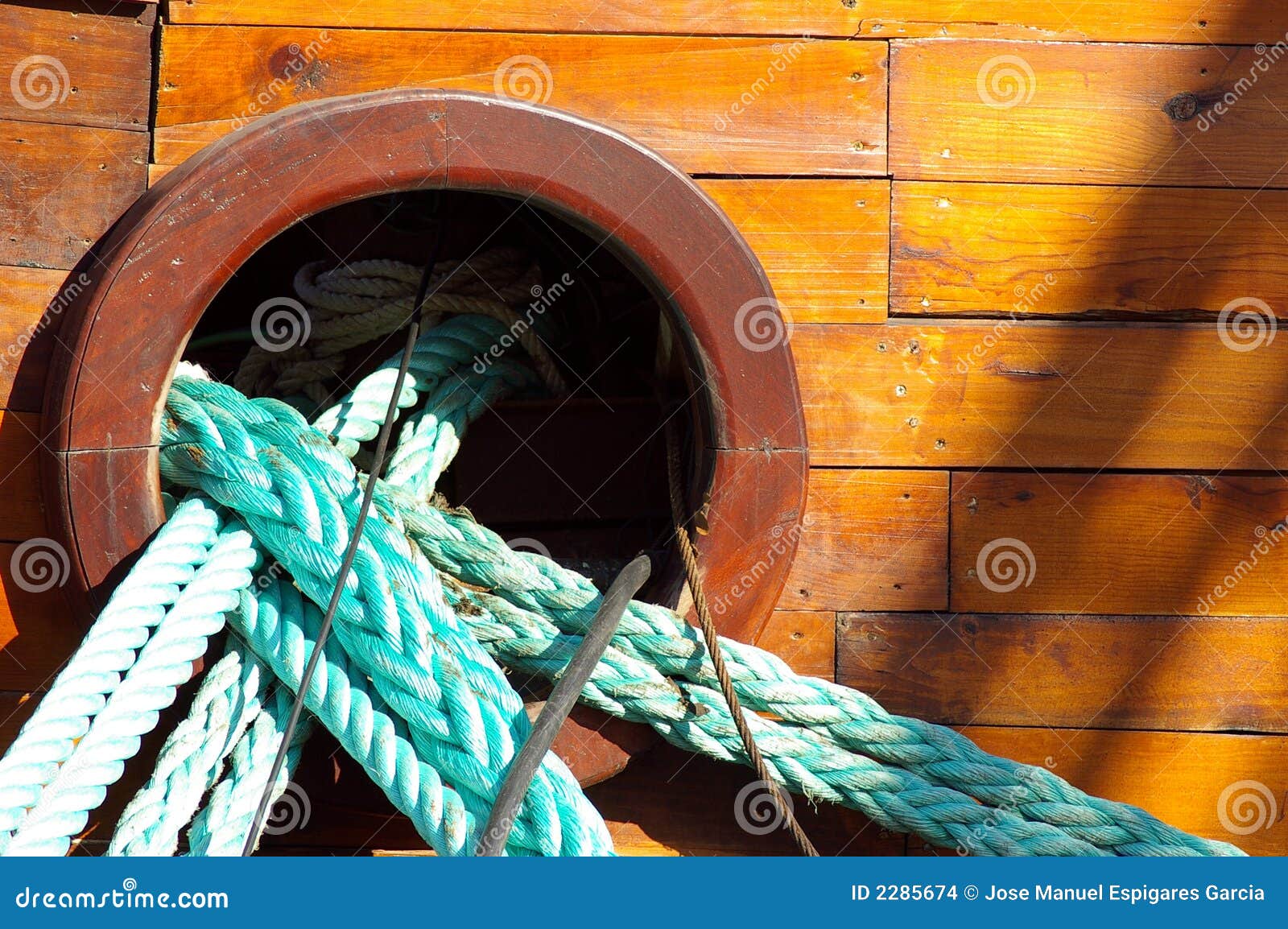 Ship Ropes Picture. Image: 2285674