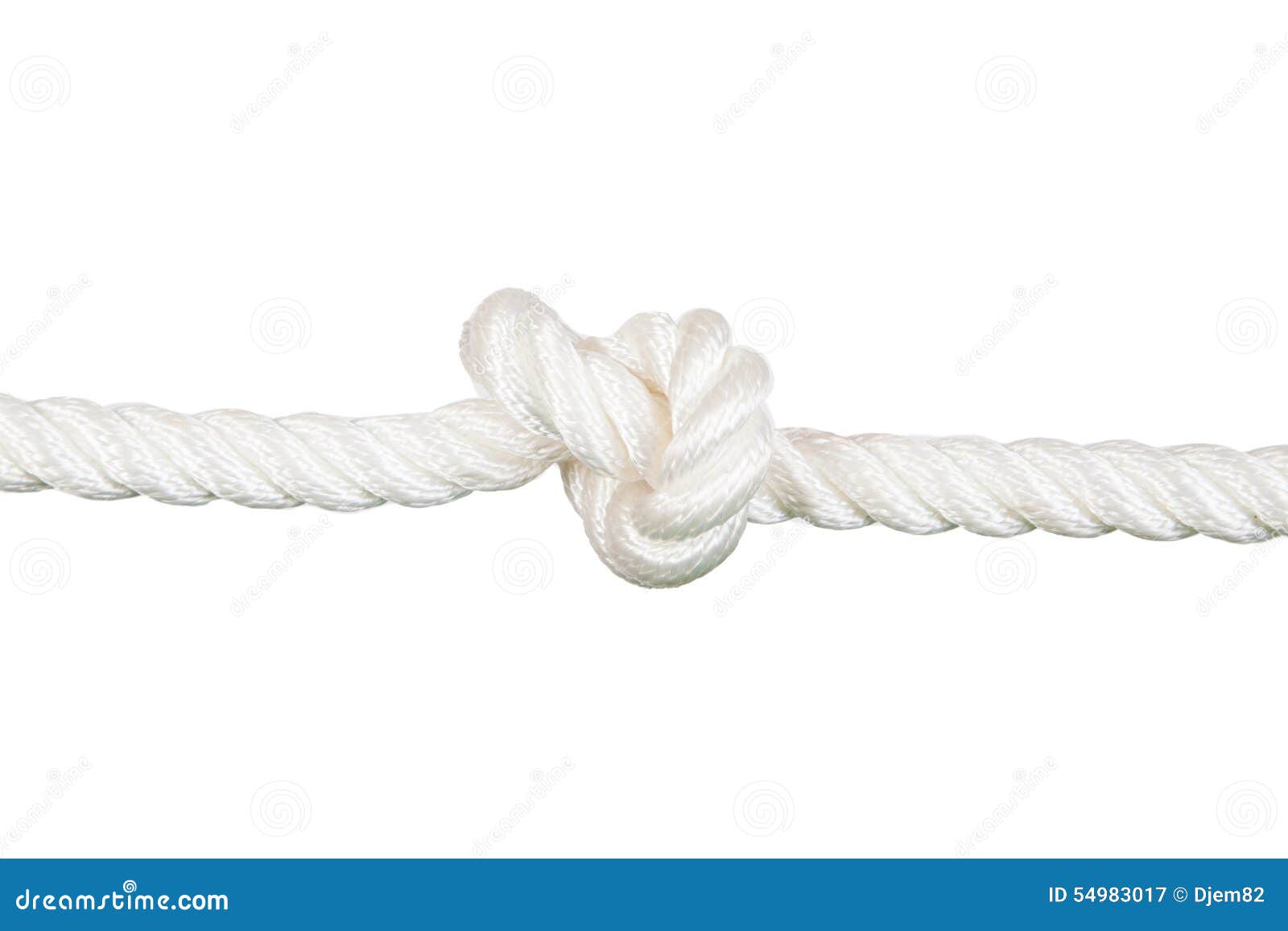 Ship ropes with knot stock image. Image of firm, isolated - 54983017