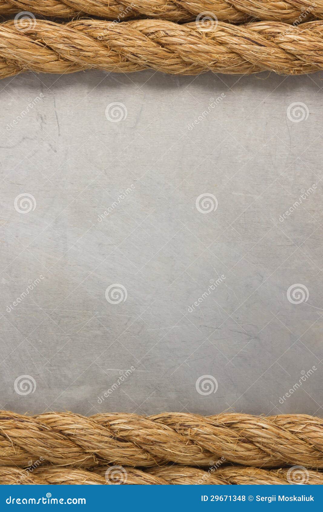 Ship Ropes on Metal Background Stock Photo - Image of construction ...