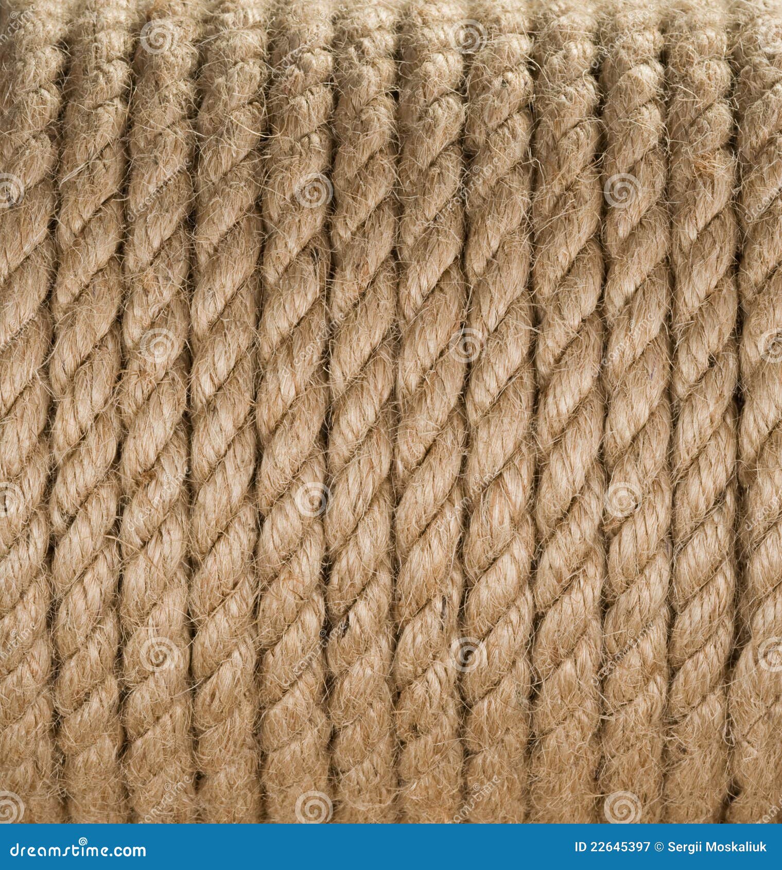 Ship Ropes Sack As Background Stock Image - Image of circle, climbing ...