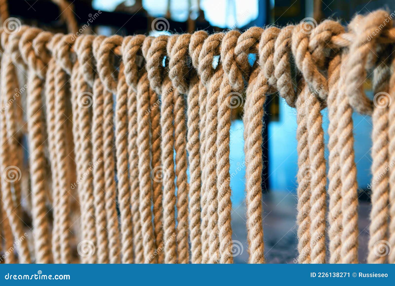 Ship Ropes And Compass Stock Photo | CartoonDealer.com #75837888