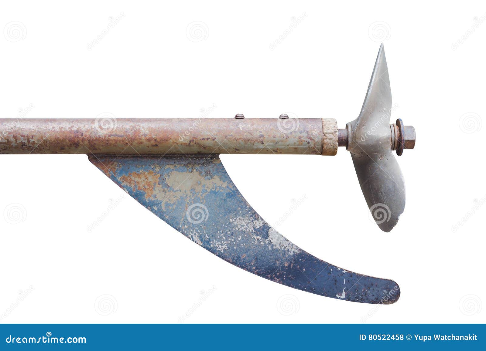 Ship rudder stock photo. Image of object, vessel, motor - 80522458
