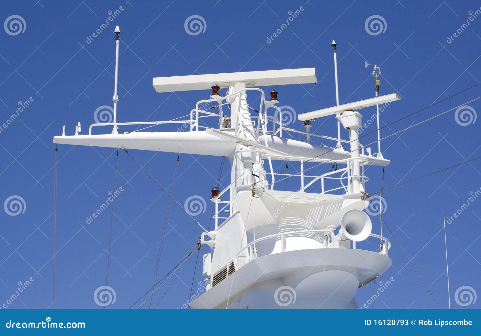 Ship s Antenna stock image. Image of vessel, radio, steel - 16120793
