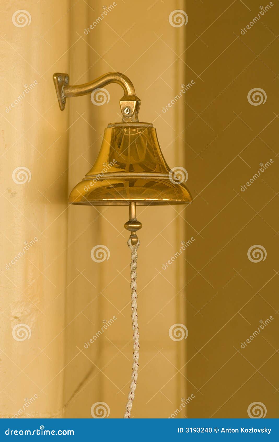 Ship s bell stock photo. Image of line, gold, boat, brass - 3193240