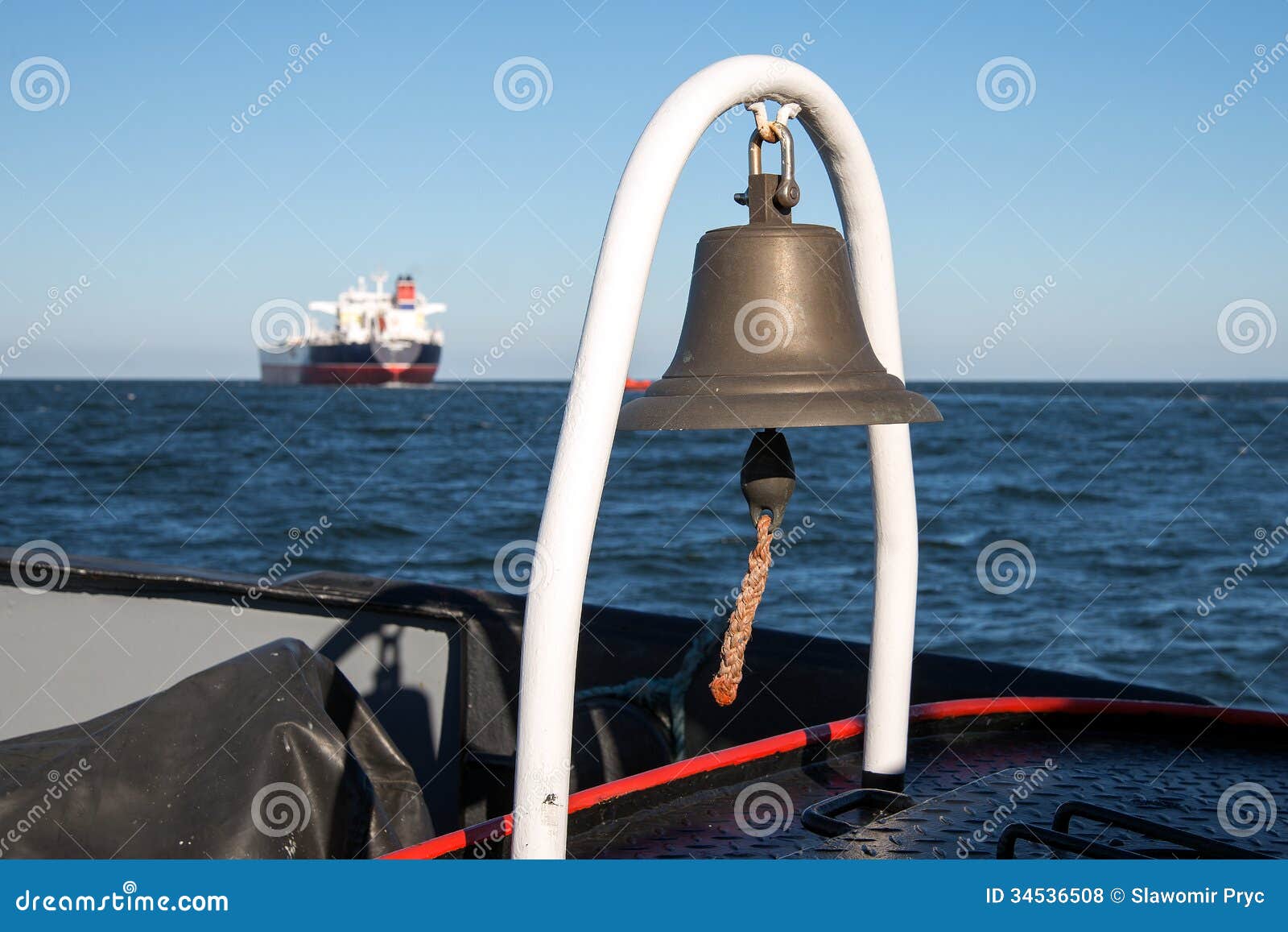 Ship s bell stock photo. Image of horizon, ship, traditional - 34536508