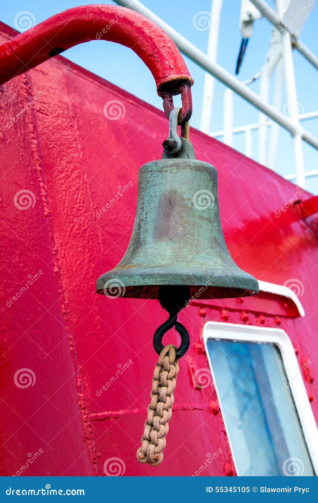 Ship s Bell stock image. Image of steel, heart, bronze - 55345105