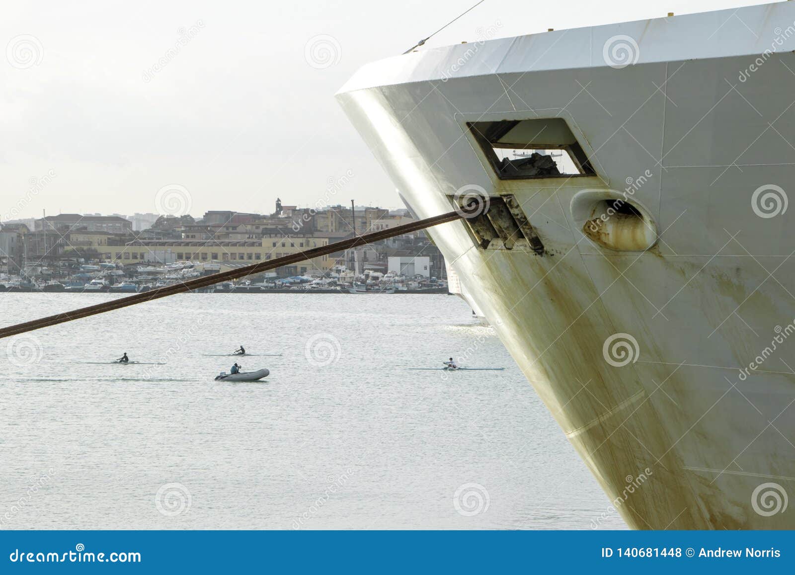 Ship s Bow stock photo. Image of wall, front, view, boat - 140681448