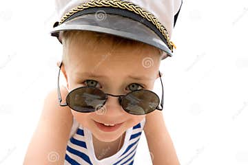 Ship s boy(cadet).Cap. stock image. Image of relaxation - 4789411