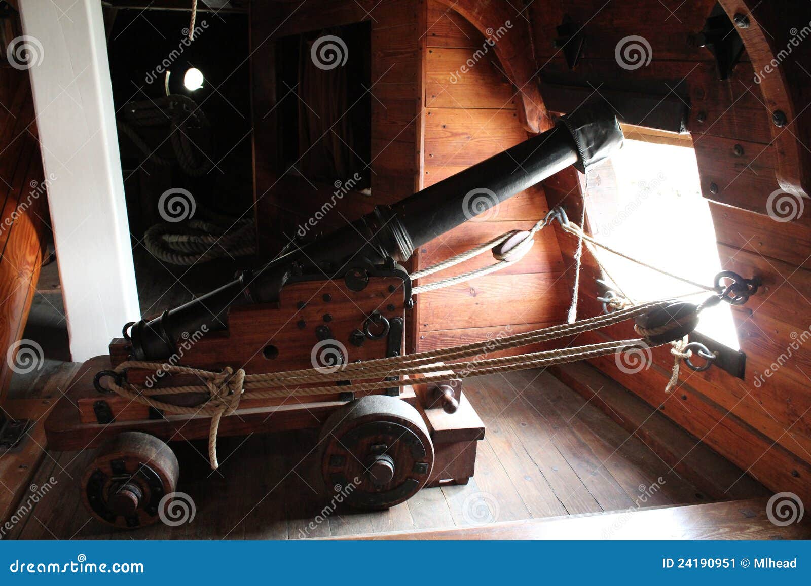 Ship s cannon stock image. Image of atlantic, virginia - 24190951