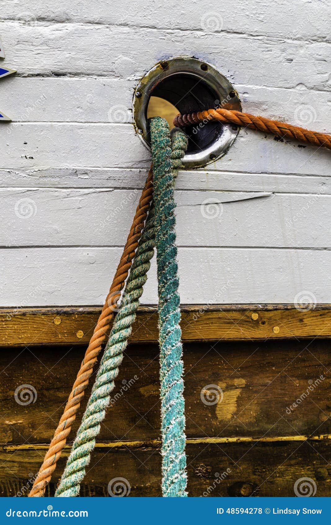 Ship s Lines stock photo. Image of ocean, equipment, maritime - 48594278