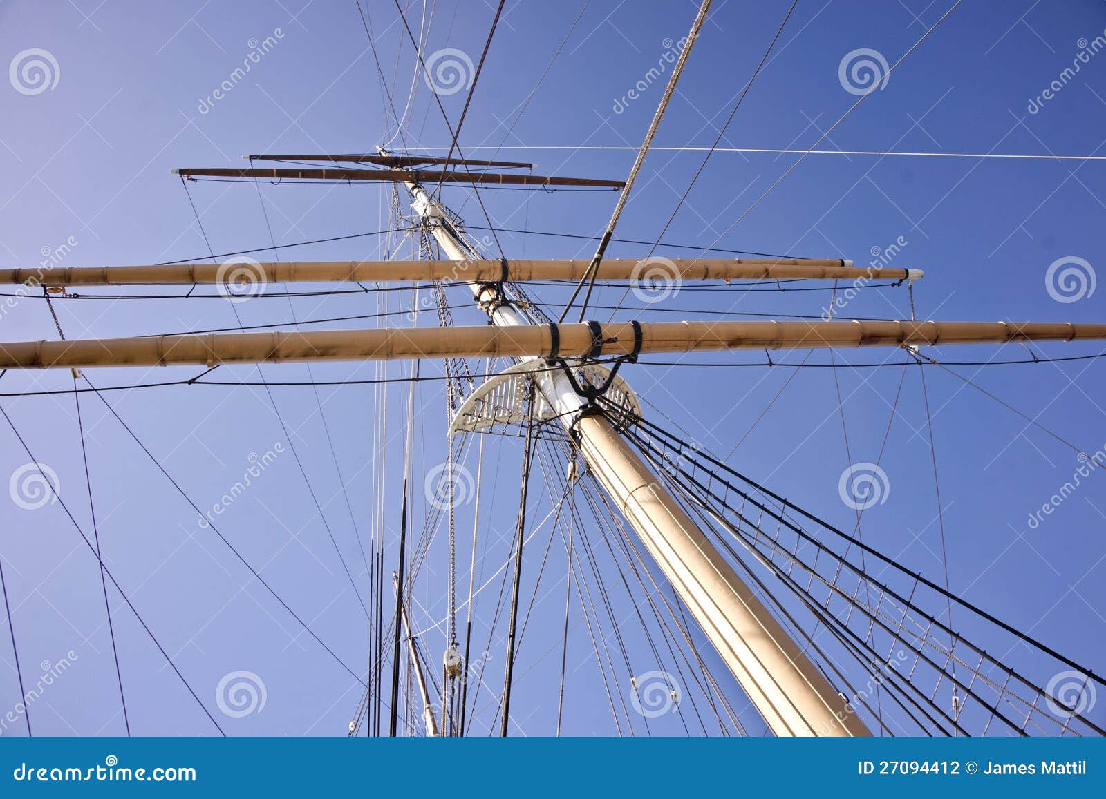 Ship s Mast stock photo. Image of archaic, buildings - 27094412