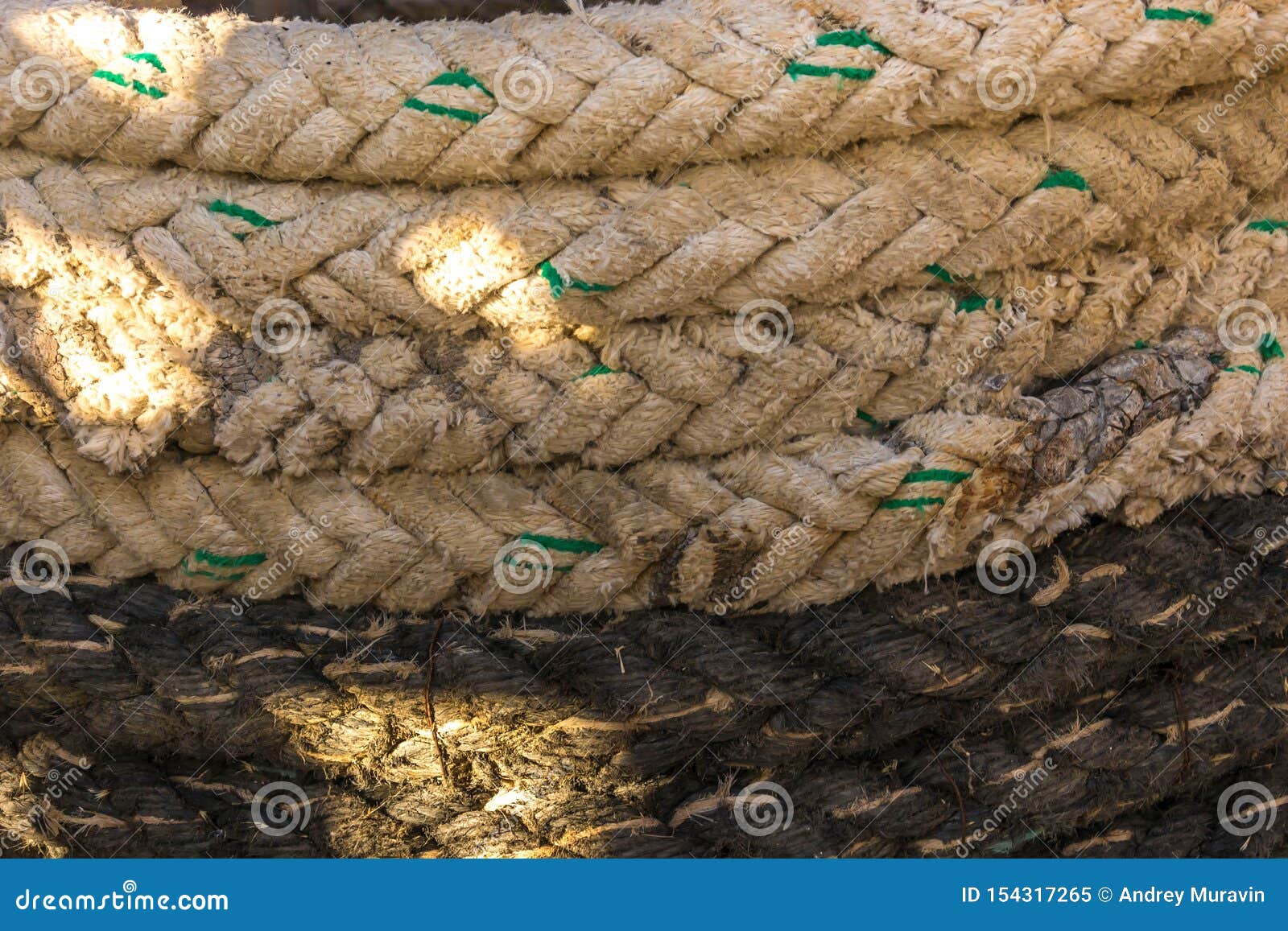Ship s rope stock image. Image of closeup, water, travel - 154317265