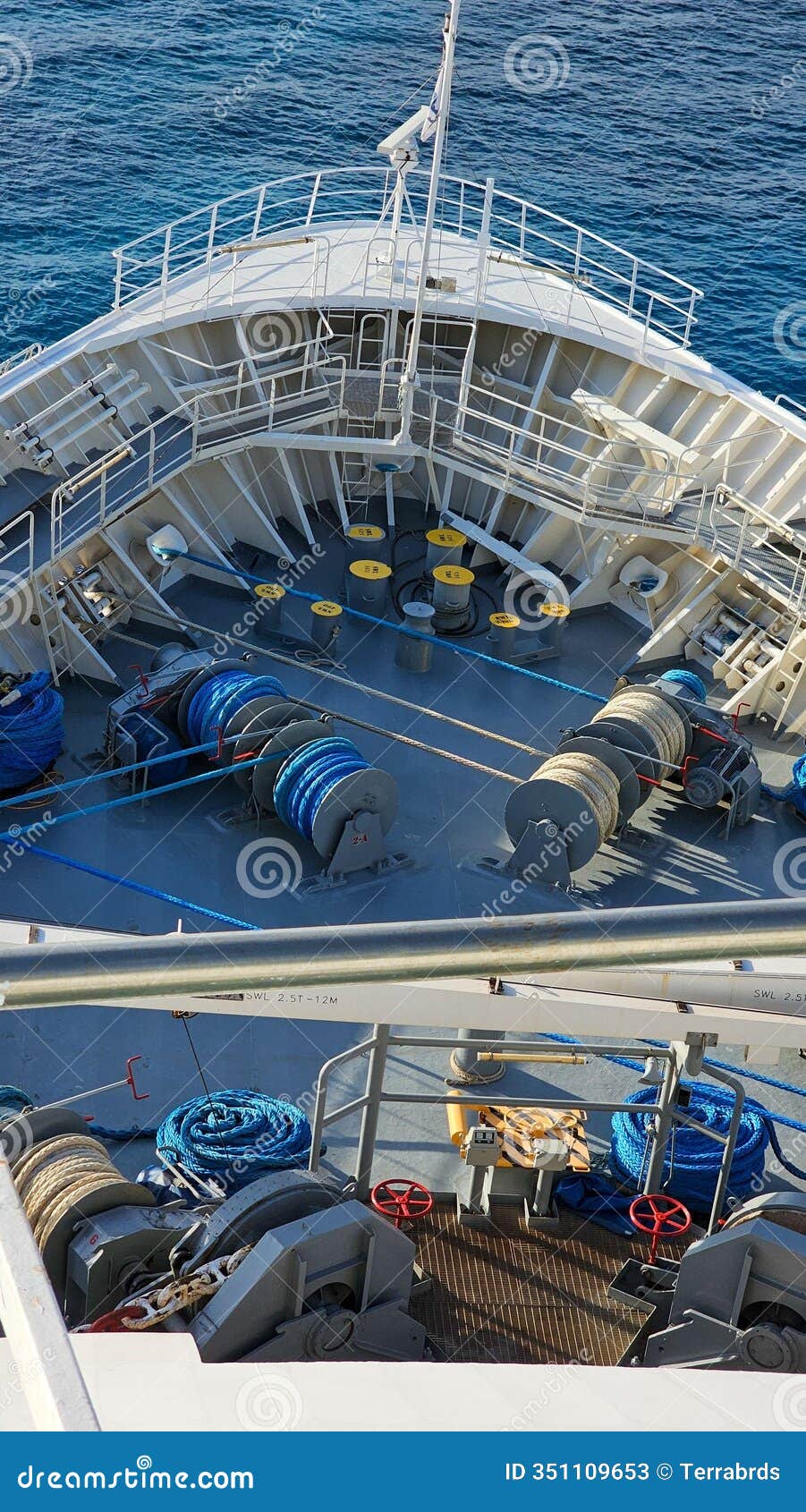 Ship windlass gear stock image. Image of boat, ship - 351109653