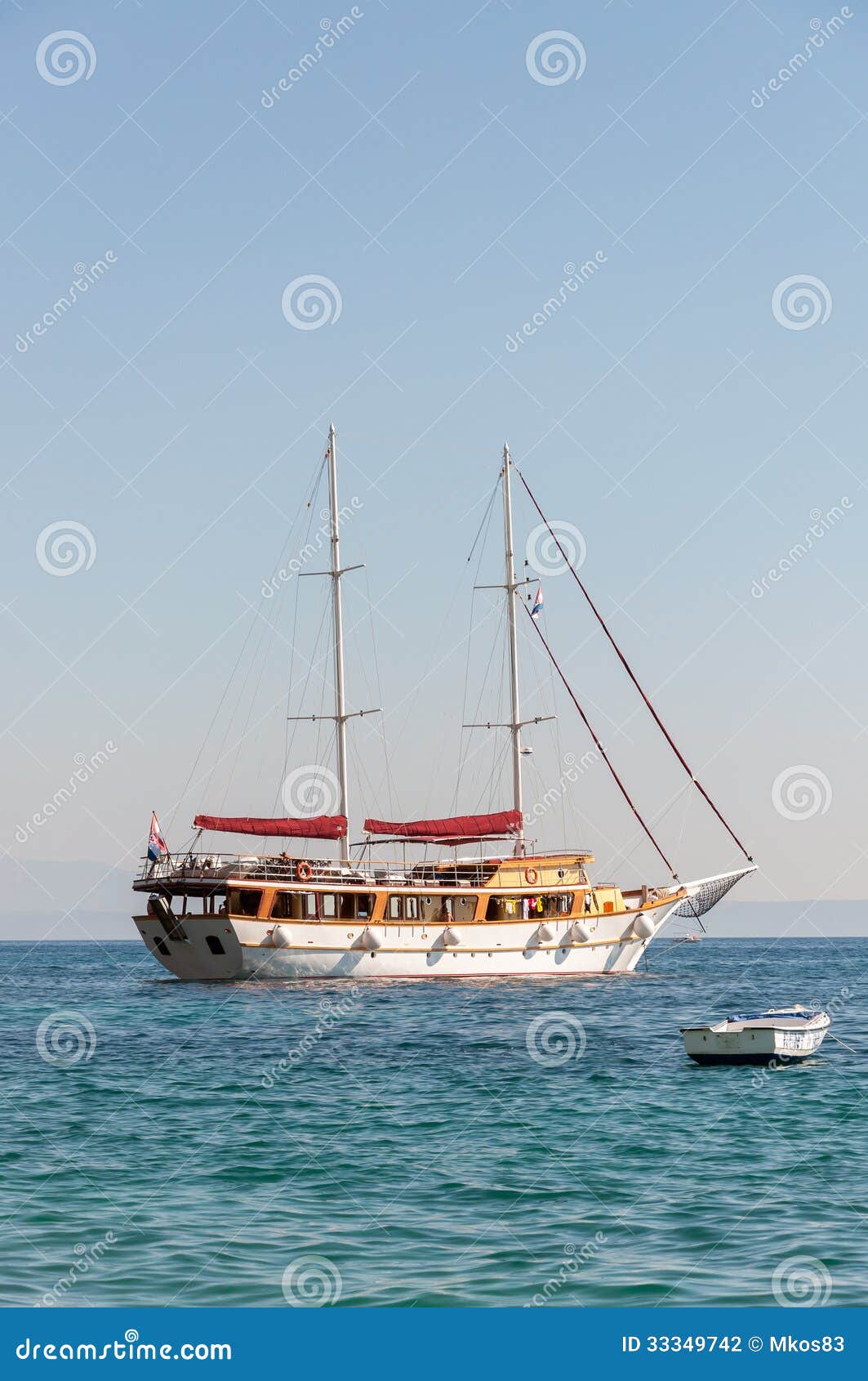 Ship on the Sea (horizontal) Stock Photo - Image of tourism, boat: 33349742