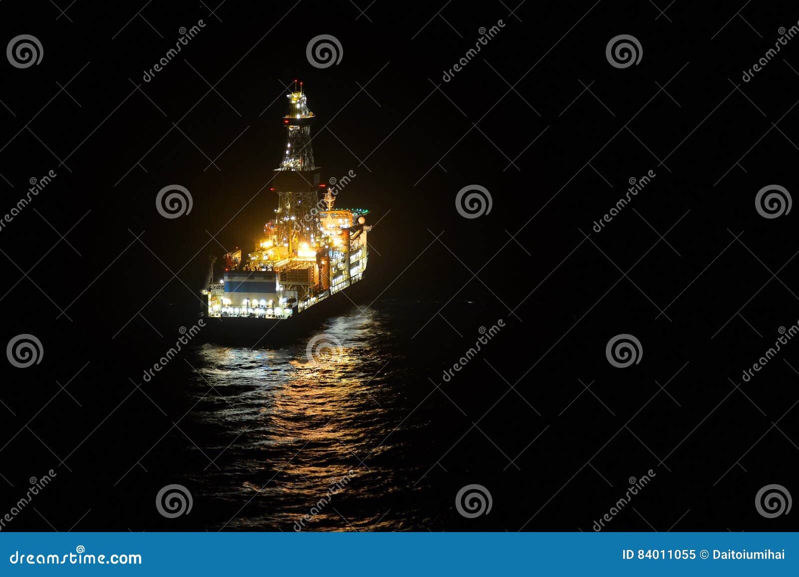 Ship on the sea stock image. Image of cruising, fuel - 84011055